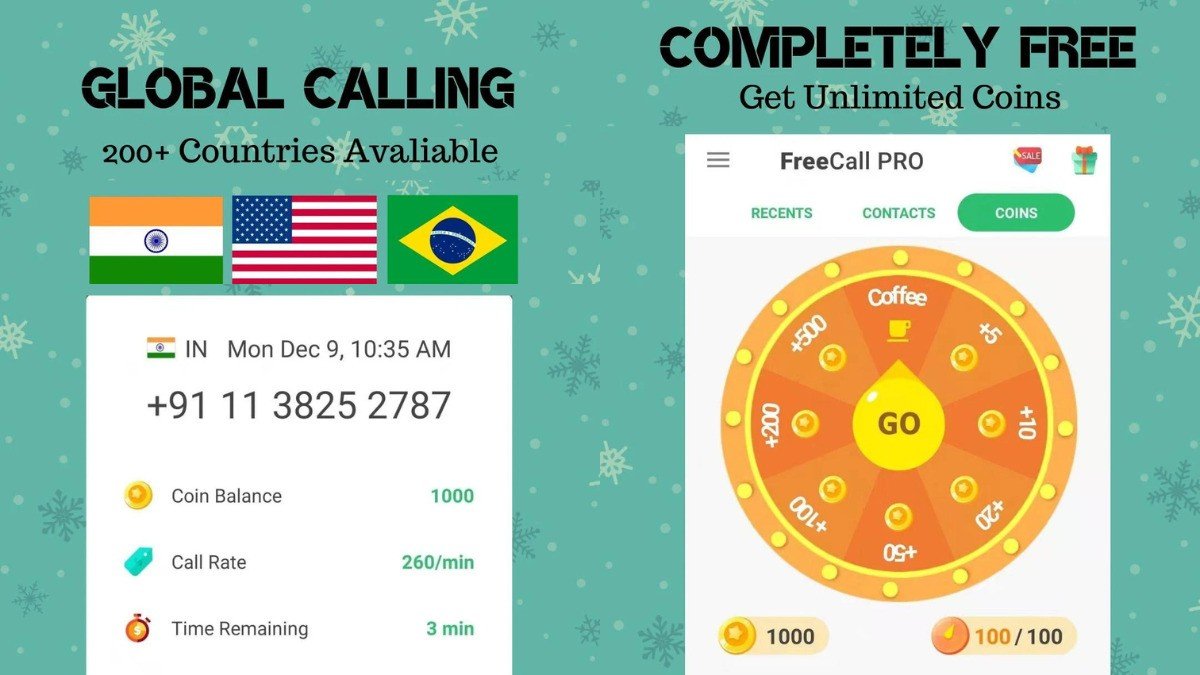 Call Global: Free Calls To India, USA, UK & More! (Over 200+ Countries ...