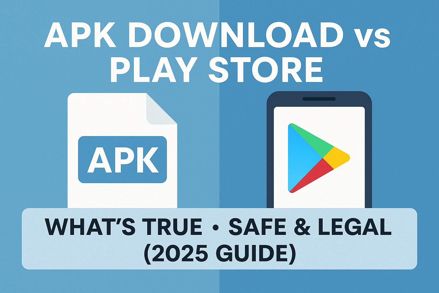 APK Download Vs Play Store: What’s True, Safe & Legal In 2025 » App TN