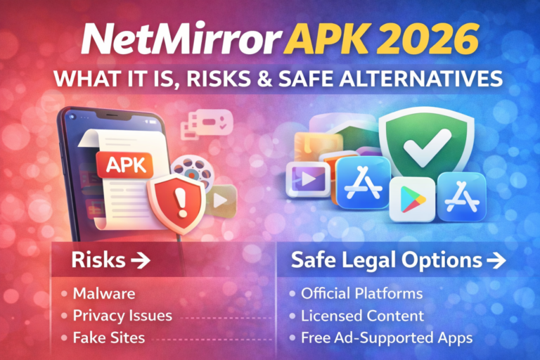 NetMirror APK 2026: What It Is, Risks & Alternatives